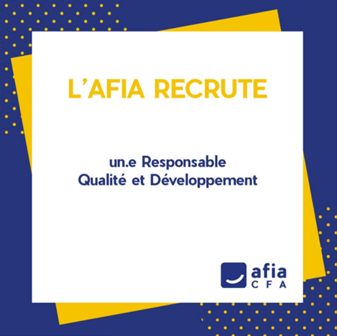 Pourvu - Le CFA numiA recrute un(e) Responsable Qualité et ...