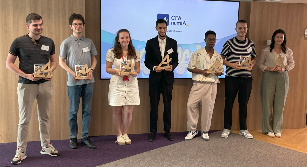 Le CFA remet ses trophées #RéussiteAlternance à la toute première promotion numiA - CFA numiA